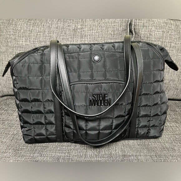 Steve Madden | Bags | Steve Madden Quilted Weekender | Poshmark